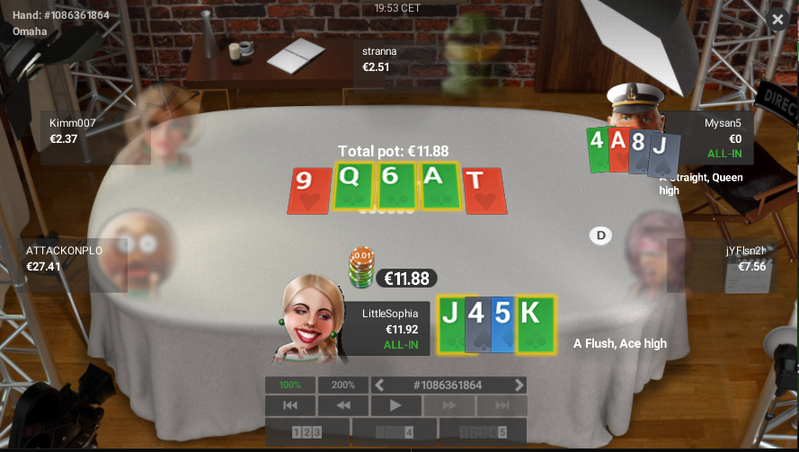 Four cards and a grindette - kiss my Ace: Tennis, Omaha & HOT stuff ...