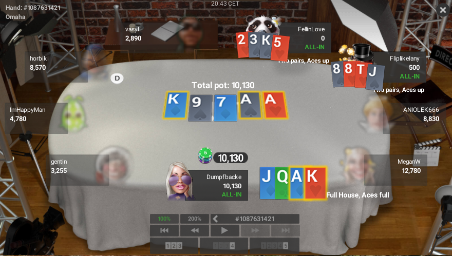 Four cards and a grindette - kiss my Ace: Tennis, Omaha & HOT stuff ...