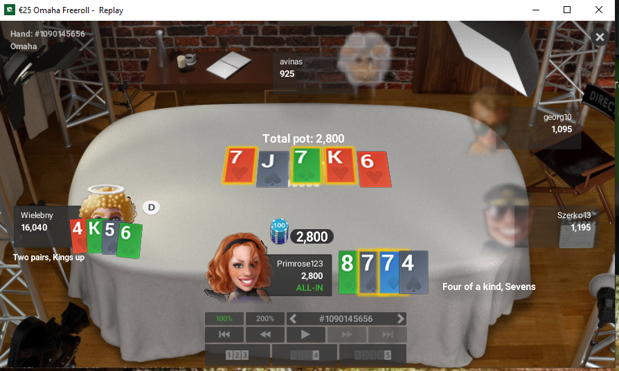 Four cards and a grindette - kiss my Ace: Tennis, Omaha & HOT stuff ...