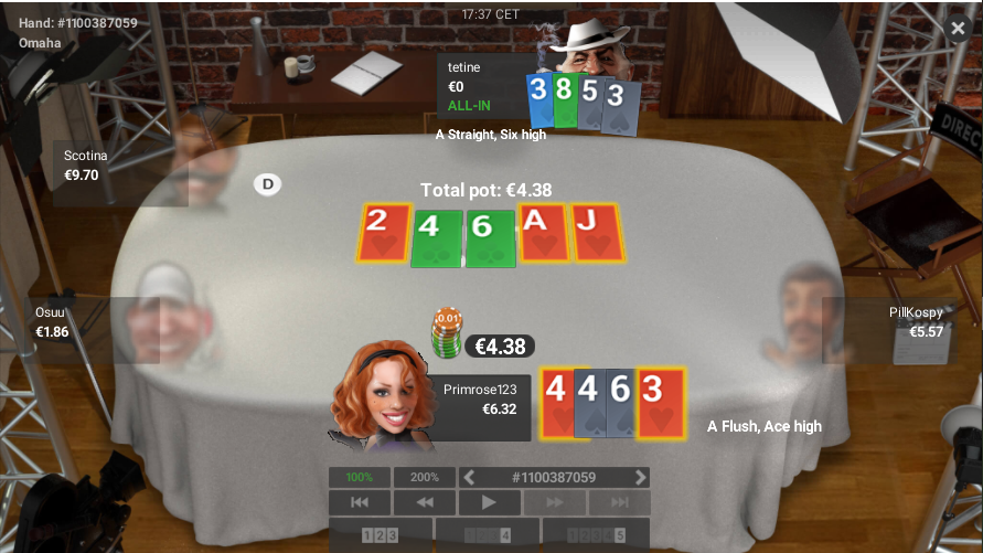 Four cards and a grindette - kiss my Ace: Tennis, Omaha & HOT stuff ...