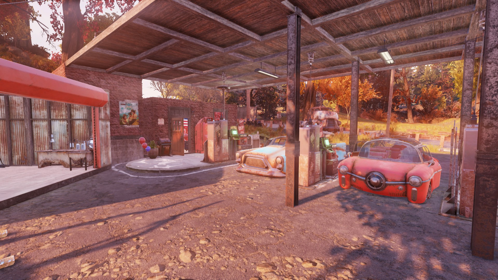 Red Rocket Gas Station - Back to the roots. When nuclear power fails ...